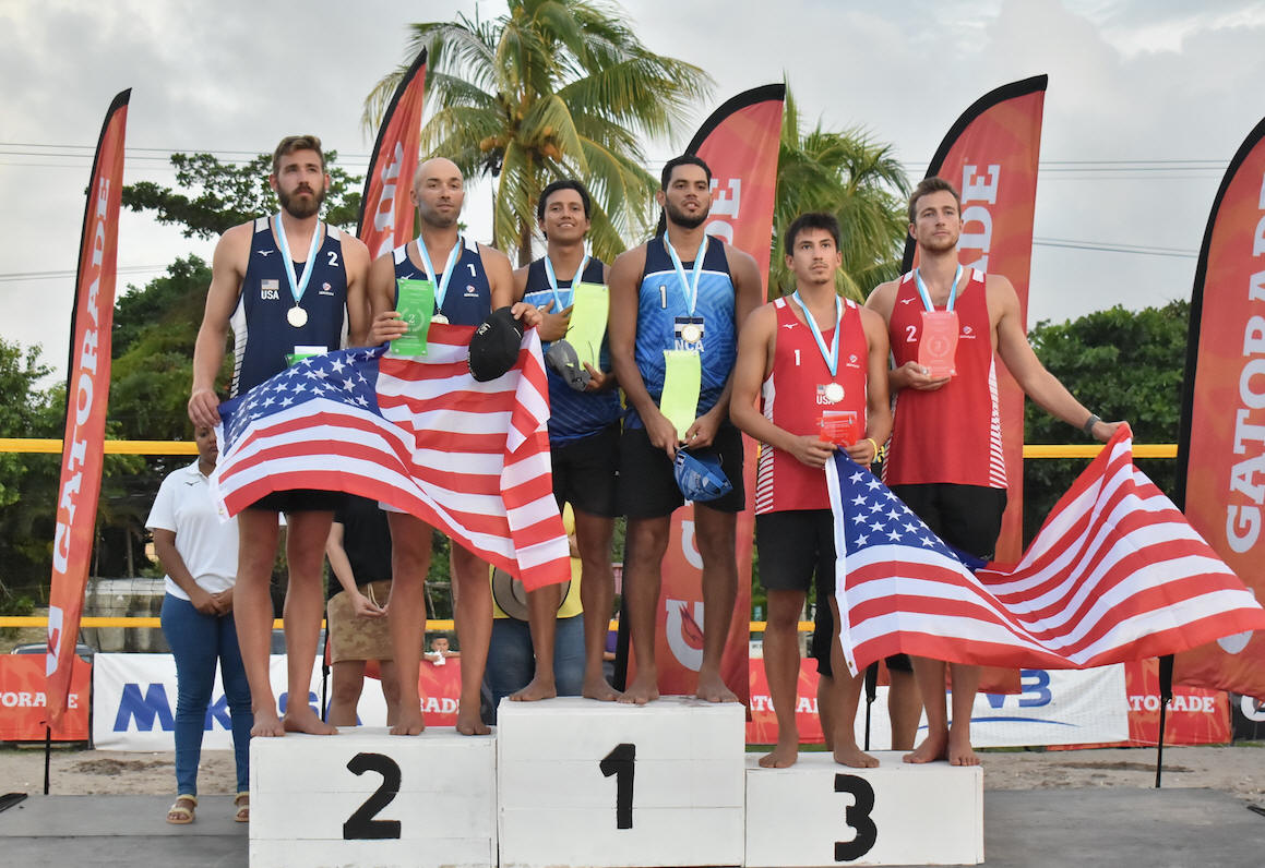 AFECAVOL - Mora/López, de Nicaragua, ganan medalla de oro en masculino